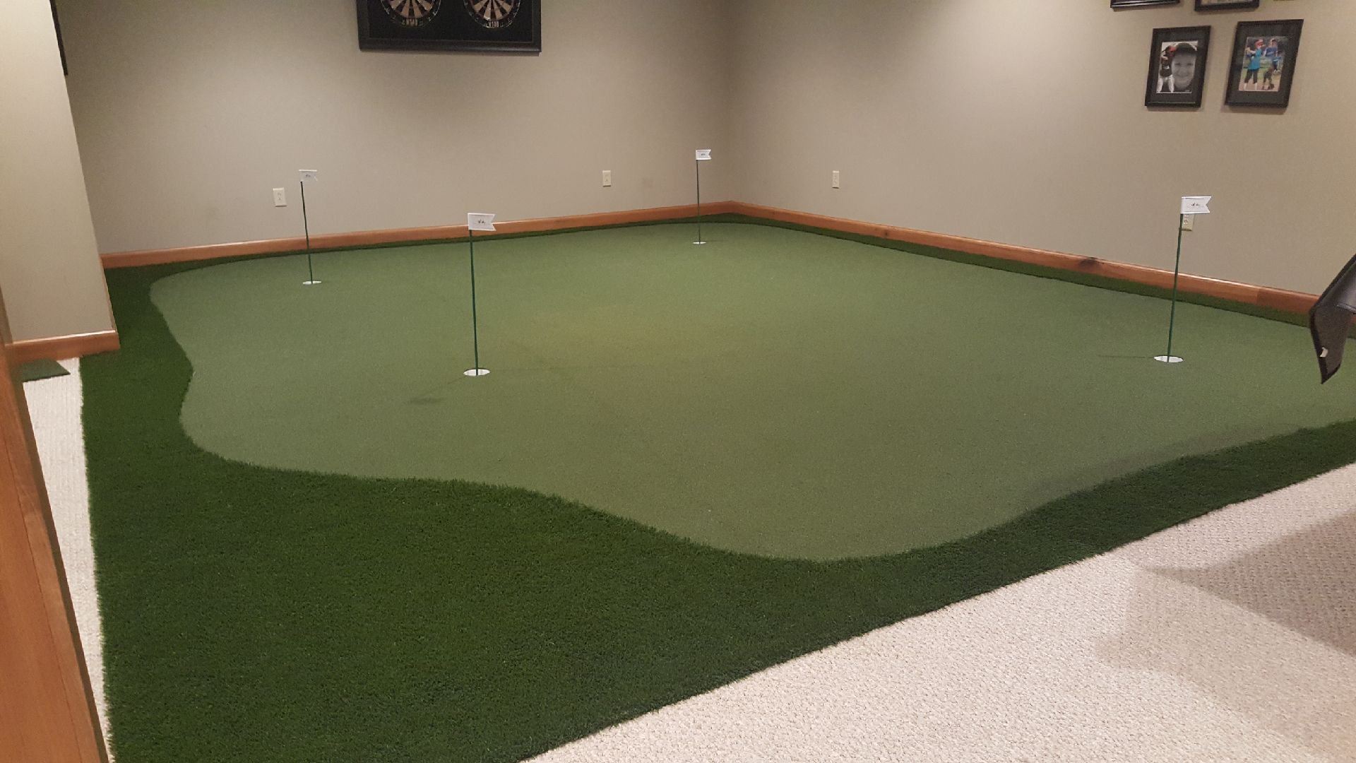 Basement Putting Greens, Practice & Indoor Golf Greens | Southwest ...