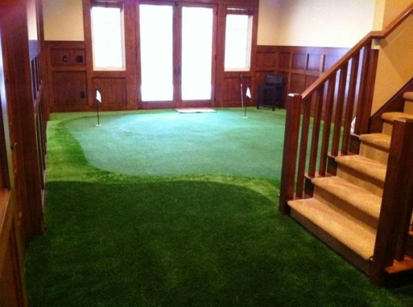 Basement Putting Greens, Practice & Indoor Golf Greens | Southwest ...